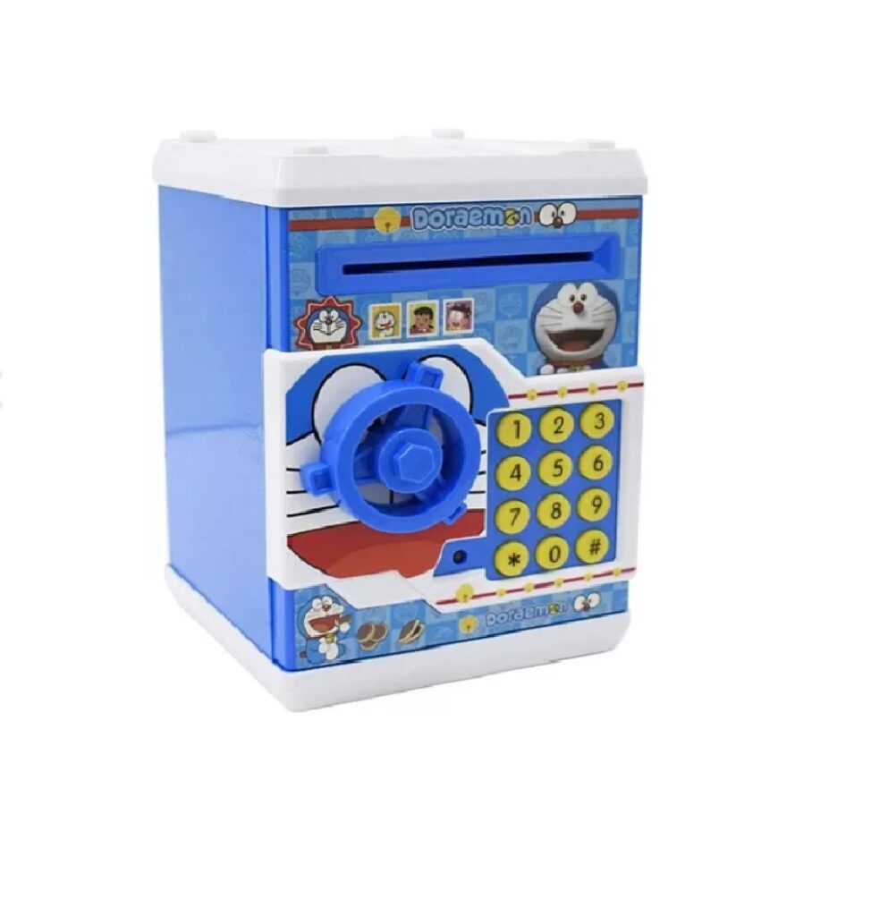 Glitter Collection ATM Bank Kids Piggy Bank Multi Design Safe Deposit ...