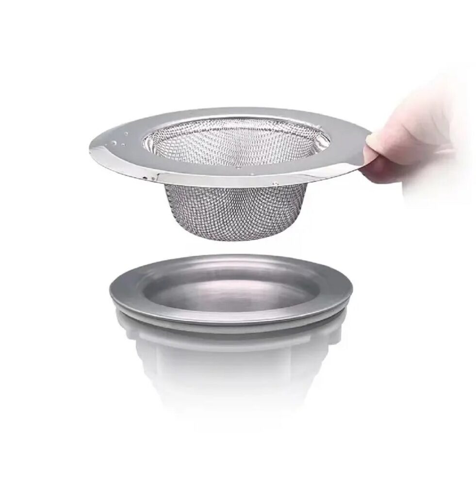 Winberg ® Wash Basin Kitchen Sink Jali Strainer Pack of 2 steelness ...